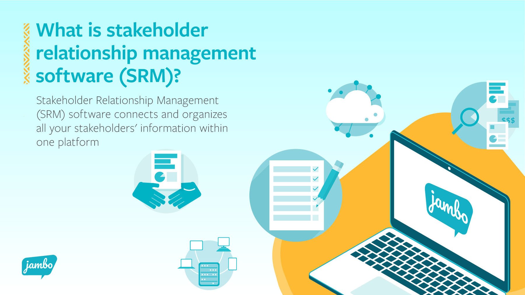 Stakeholder Relationship Management software guide | SRM | Jambo