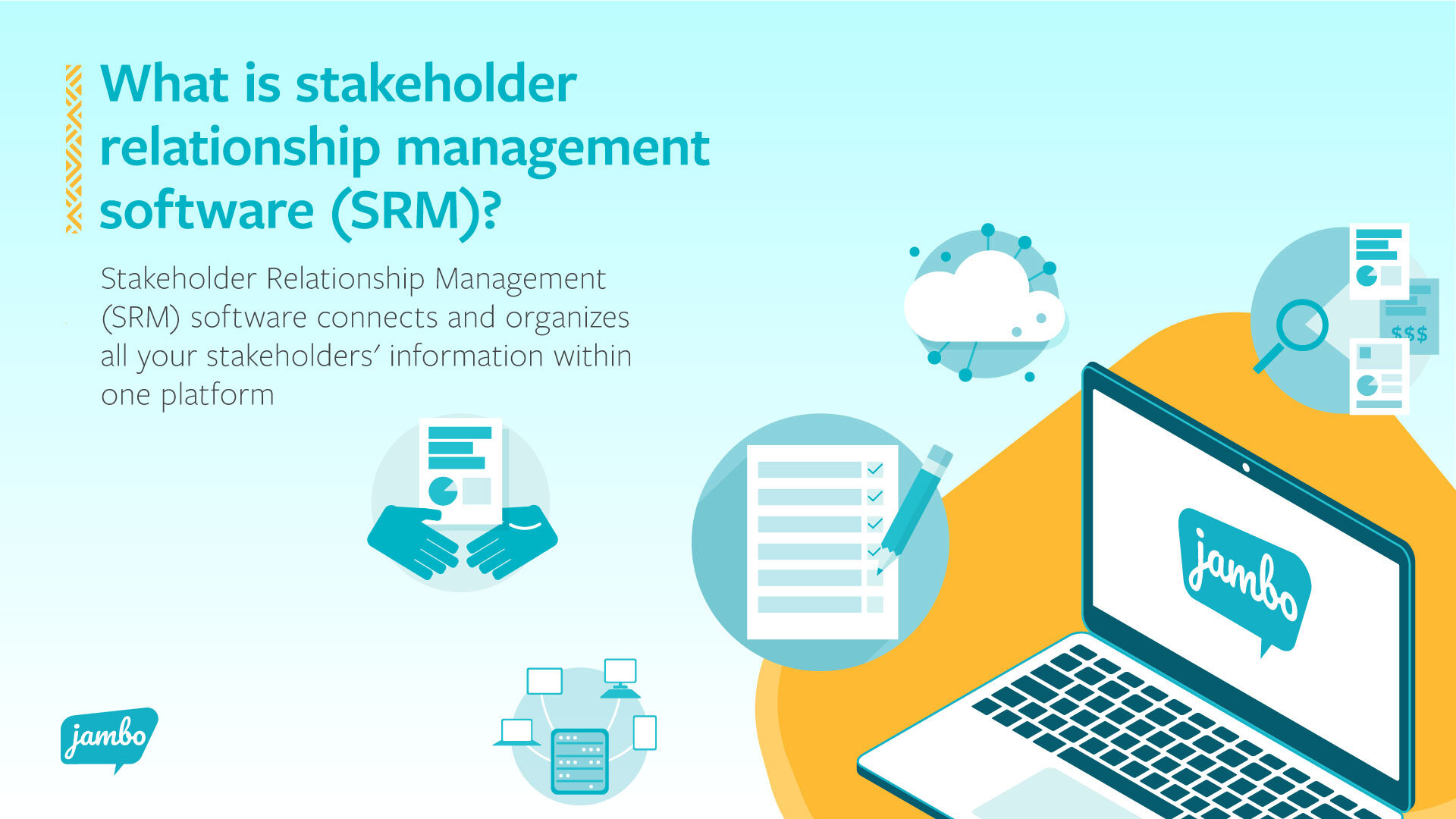 Stakeholder Relationship Management software guide | SRM | Jambo